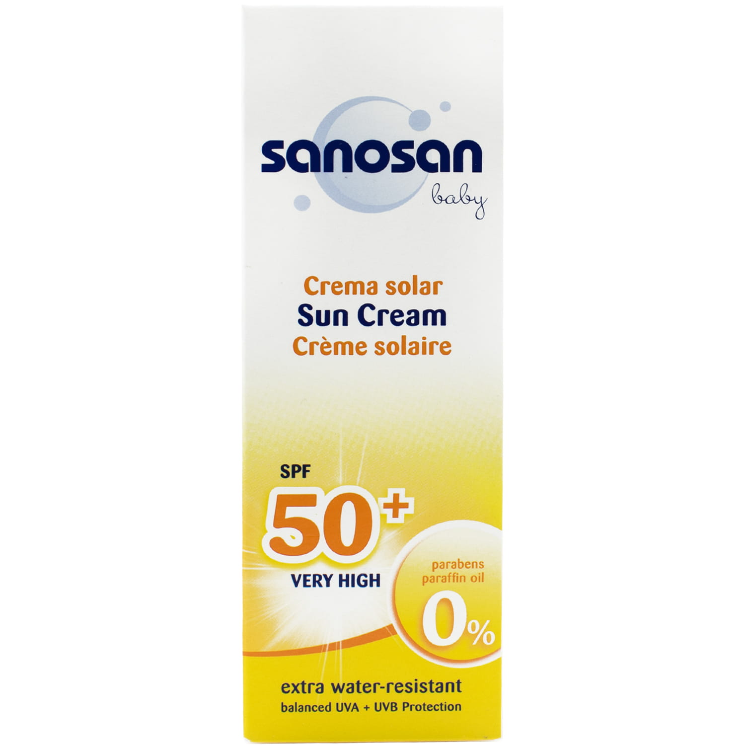 Крем дитячий SANOSAN Baby (Саносан бебі) сонцезахисний SPF 50+ 75 мл ...