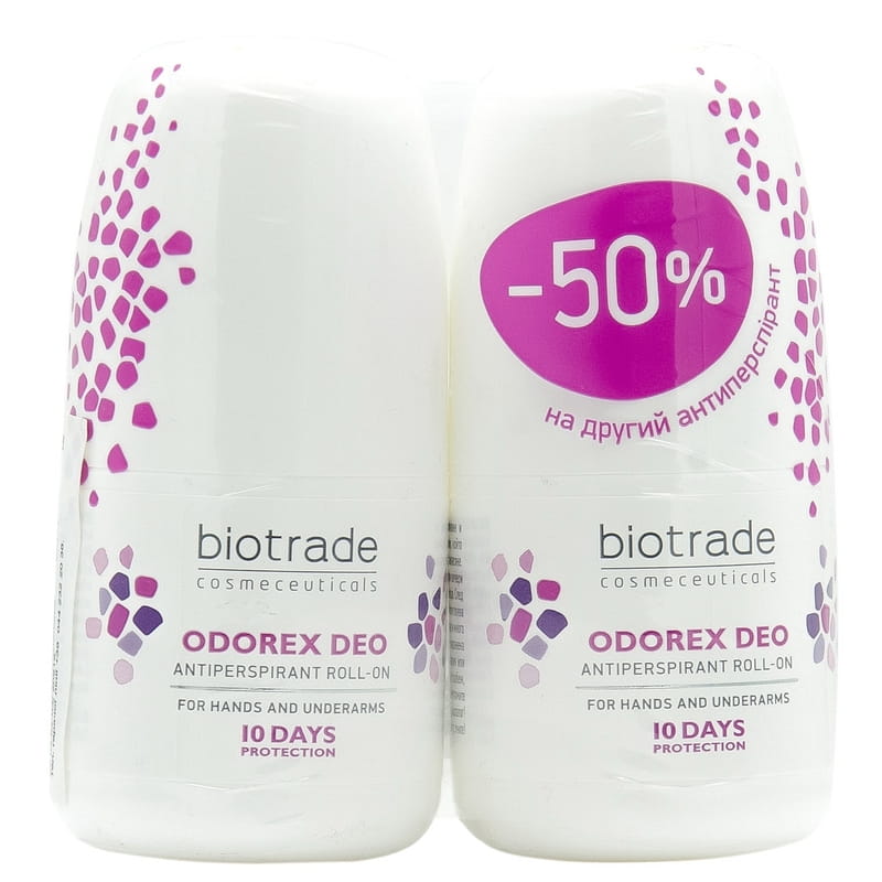 Набір BIOTRADE Odorex (Біотрейд Одорекс) Антиперспірант кульковий Deo ...