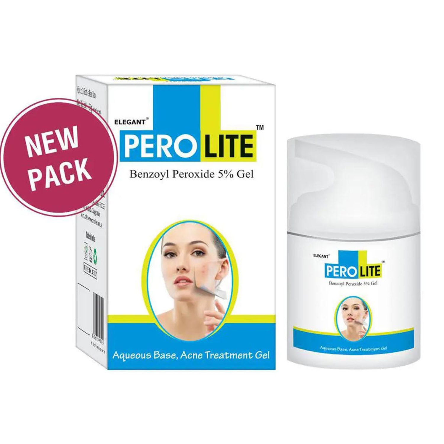 Гель для боротьби з акне PEROLITE (перолайт) 5% с бензоїл пероксидом 30 ...