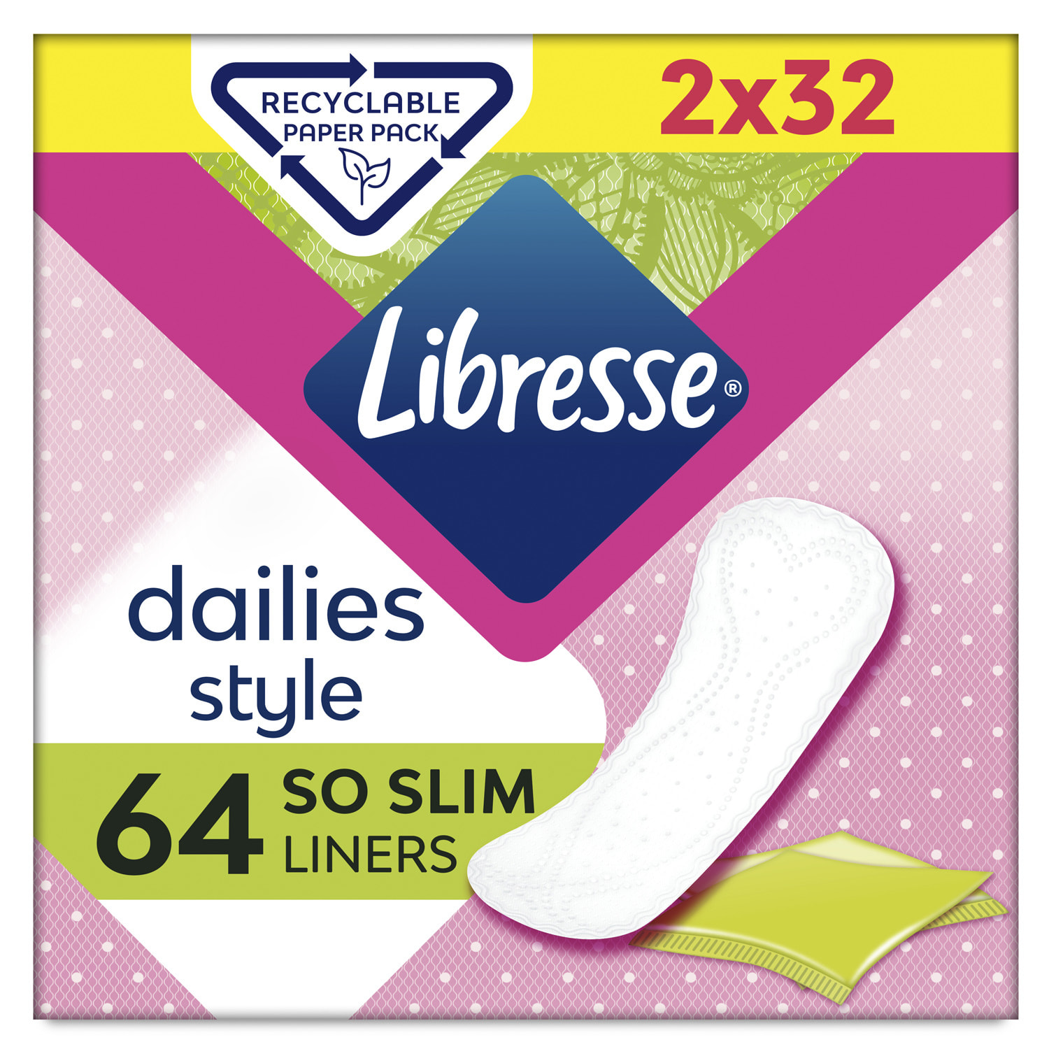 Прокладки щоденні жіночі LIBRESSE (Лібрес) Daily Style Normal (Дейлі ...