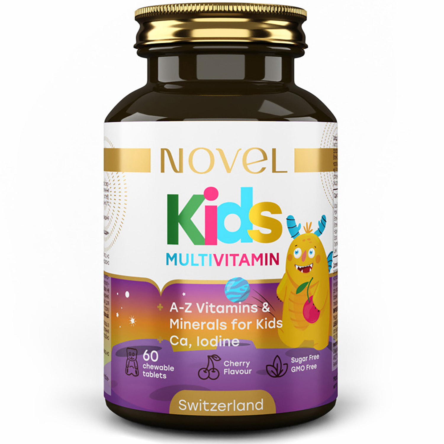 Вітаміни NOVEL (Новел) Kids Multivitamin + Mineral Мультивітамін для ...