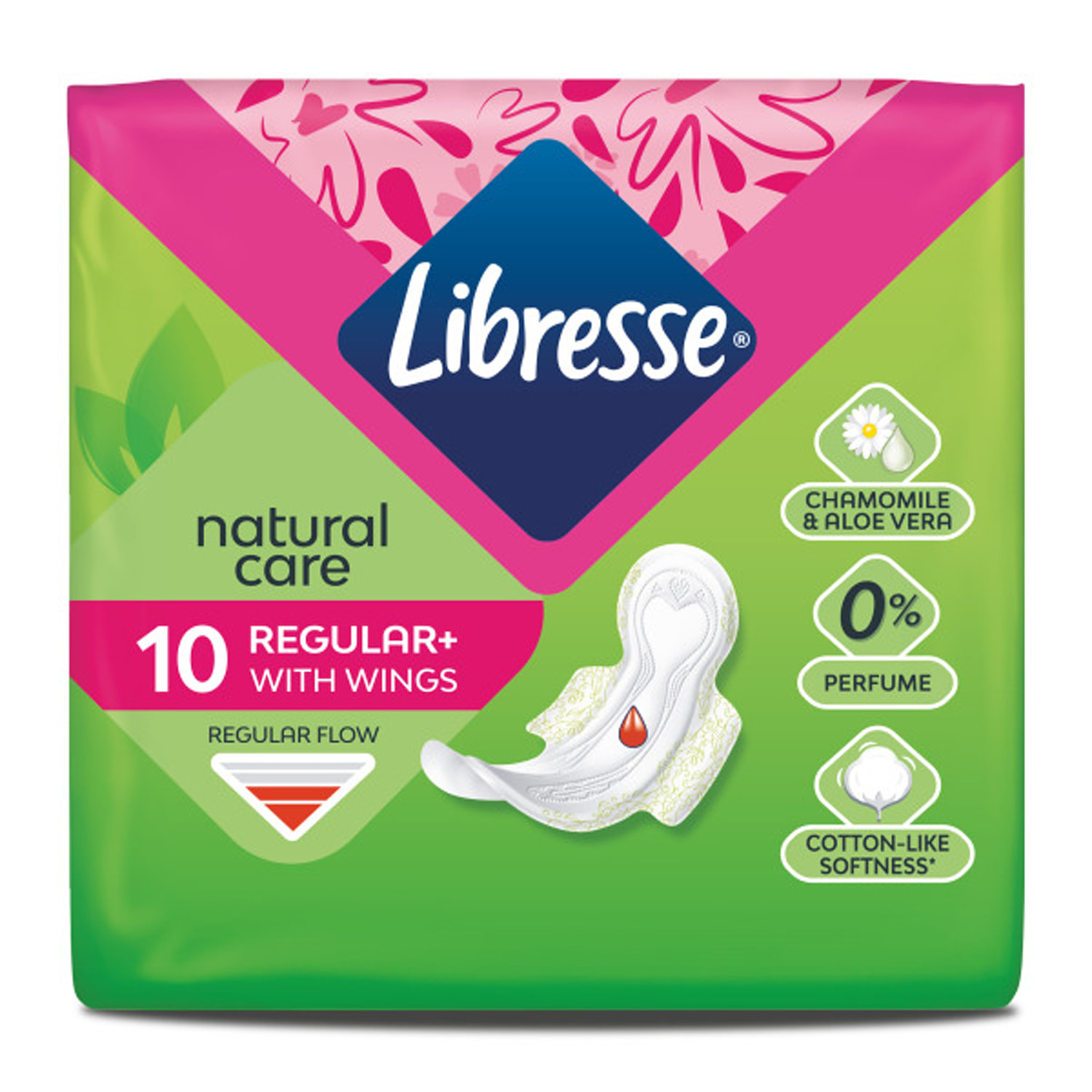Прокладки гігієнічні жіночі LIBRESSE (Лібрес) Natural Care Ultra ...