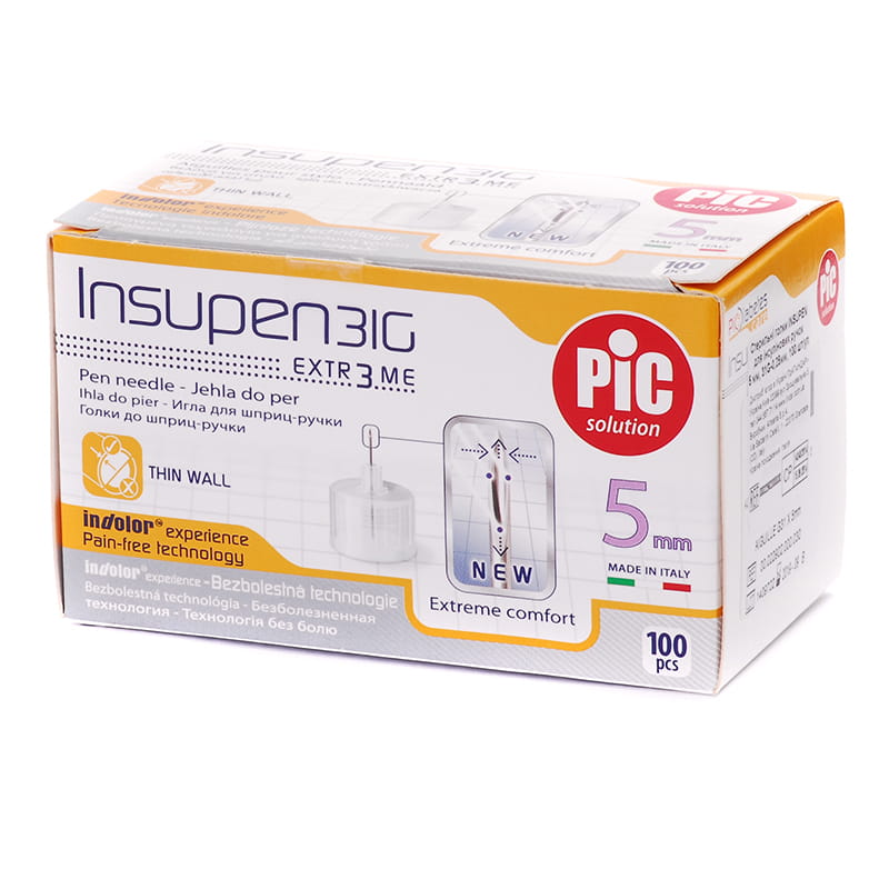 голки для інсулінових шприц-ручок INSUPEN (Інсупен) 5 x 31G 100 шт ...