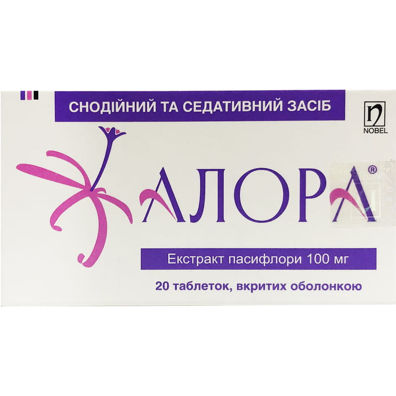 Купити Заспокійливі препарати АЛОРА в Україні | Ціна від 190.80 грн ...