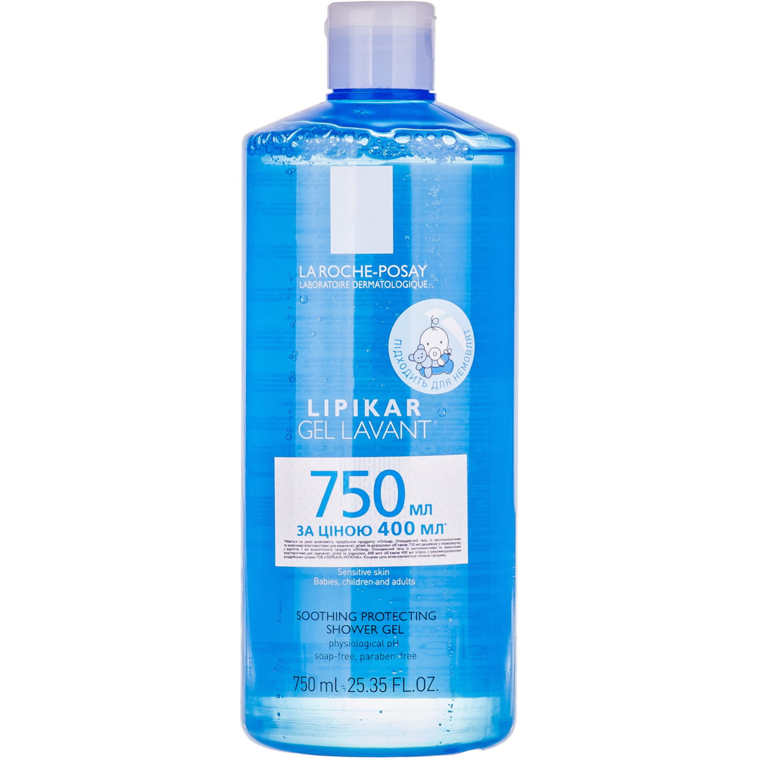 Гель для лица и тела La Roche-Posay (Ля Рош-Позе) Липикар очищающий ...