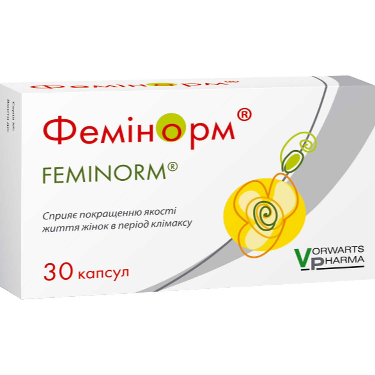 Фемінорм капсули для зменшення симптомів клімактеричного періоду 2 ...