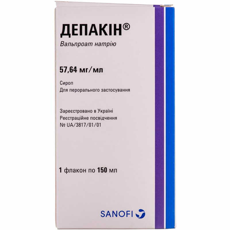 Ліки для нервової системи Доступні ліки ДЕПАКІН - МІС Аптека 9-1-1